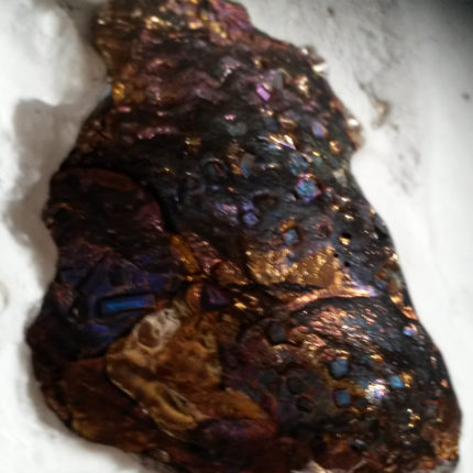 Bismuth Skull Sculpture — riikc | Mexican artist based in Belgium